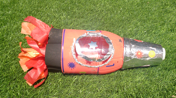 Reciclaje: cohete espacial Calisto I | Comunidad Comunidad Leroy Merlin