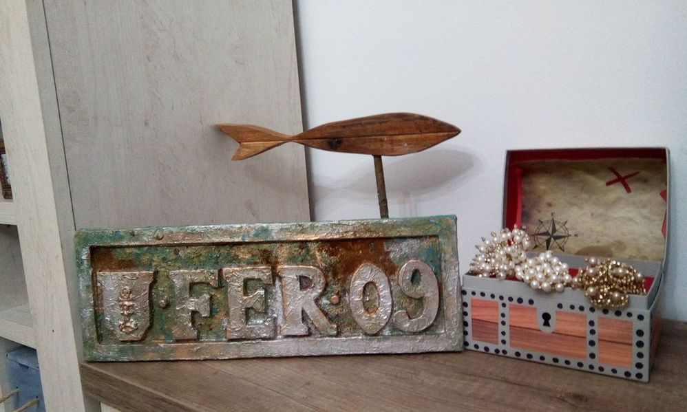 Letrero oxidado de un pirata | Comunidad de Comunidad Leroy Merlin